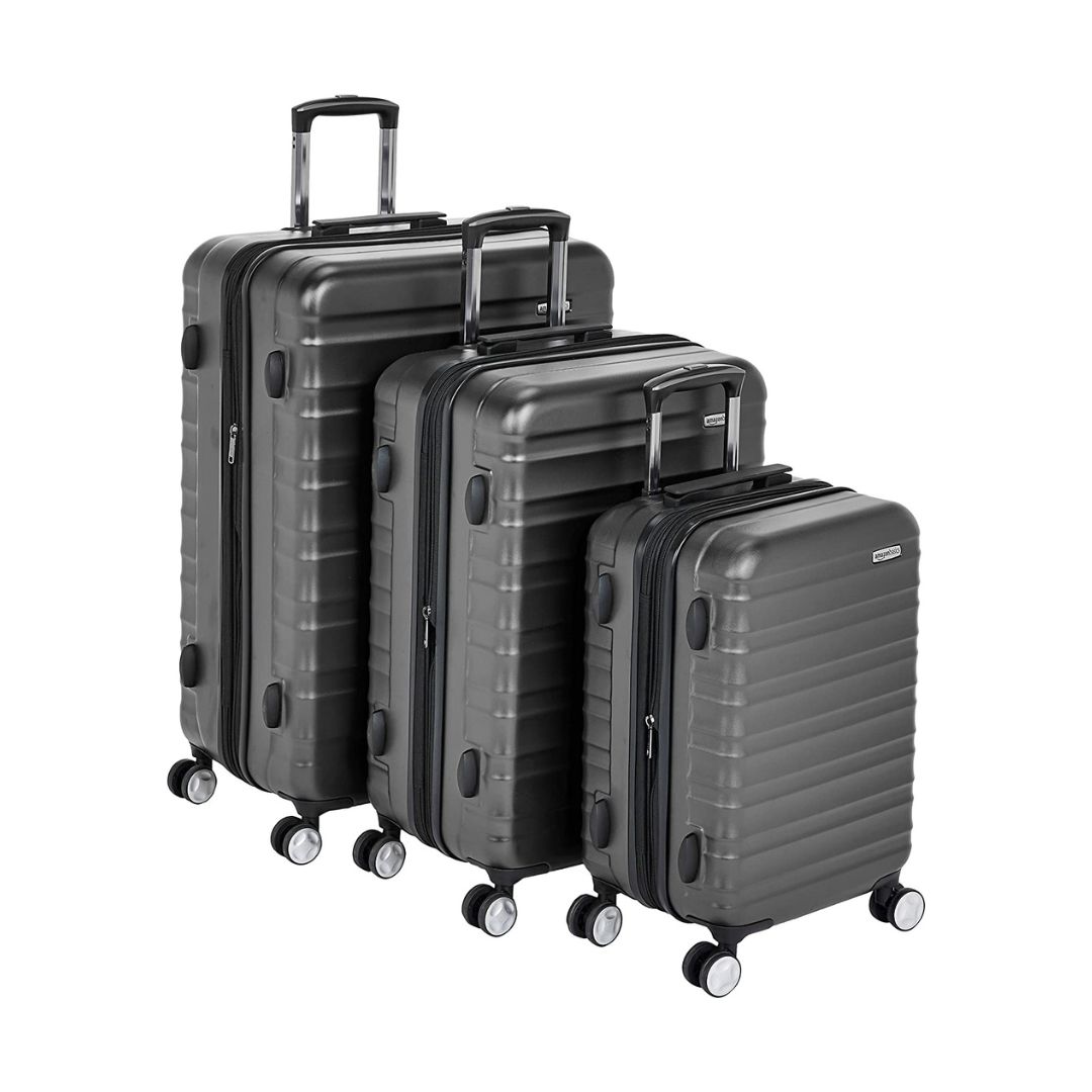 Ensemble Valise de Voyages Rigide avec Roulettes Pivotantes, Bagage de ...