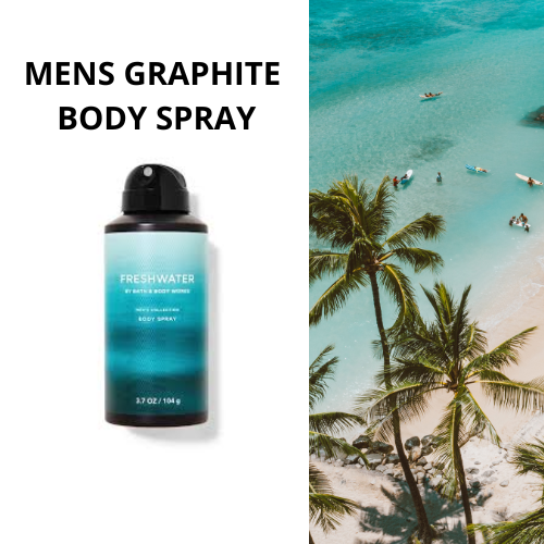 MENS GRAPHITE BODY SPRAY – MADON PROD