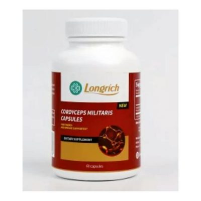 Gélules Longrich Cordyceps Militaris 60 Gélules – MADON PROD