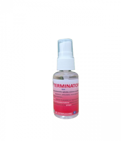 Terminator Spray pour le Douleurs et la Mauvaise Haleine 30ml – MADON PROD